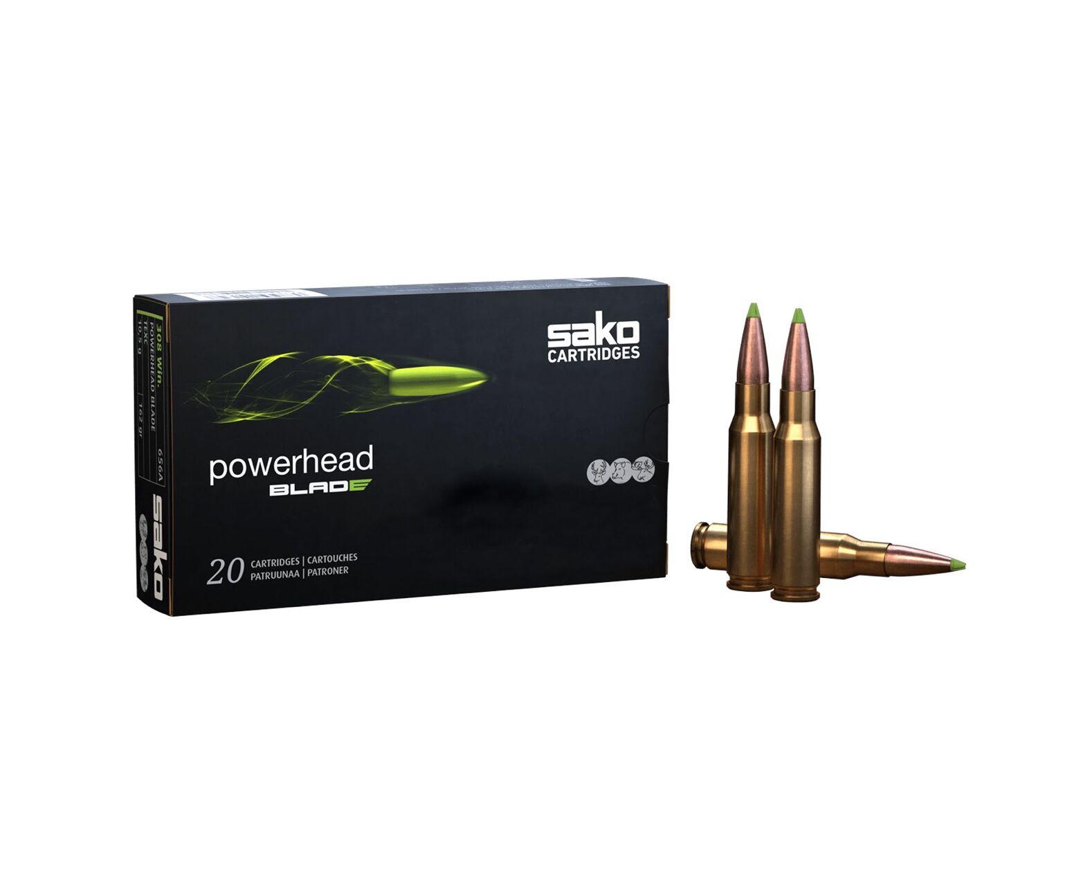 Патрон для нарезного оружия SAKO F13696 (.223 Rem.) POWERHEAD BLADE ...